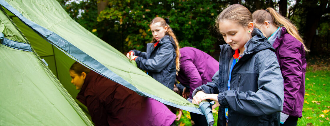 Camping in any season | Girlguiding